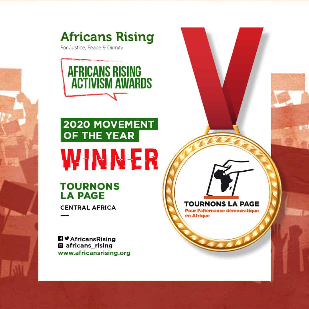 2020 Activism Awards Winners - Africans Rising